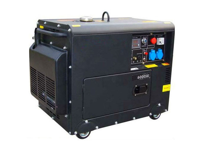 Jednofazowy elektryczny przenośny generator dieslowski zestaw 220v 5kva ...